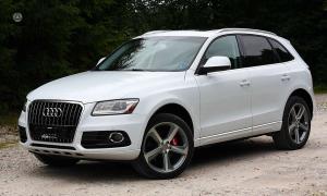 White Audi Q5 2014 in Kretinga, with an engine capacity of 2.97 L and mileage of 313 thousand km for 12999 €, photo 3 on AUTOMOTO.COM.LV