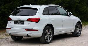 White Audi Q5 2014 in Kretinga, with an engine capacity of 2.97 L and mileage of 313 thousand km for 12999 €, photo 21 on AUTOMOTO.COM.LV