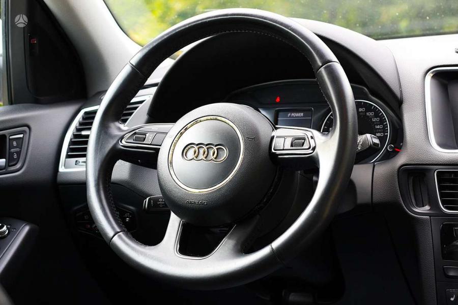 White Audi Q5 2014 in Kretinga, with an engine capacity of 2.97 L and mileage of 313 thousand km for 12999 €, photo 46 on AUTOMOTO.COM.LV