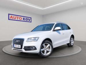 Balts Audi Q5 2014 Viļņa, ar dzinēja tilpumu 3.00 L un nobraukumu 283 tūkst. km par 13699 €, foto  vietnē AUTOMOTO.COM.LV