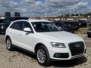 White Audi Q5 2014 in Vilnius, with an engine capacity of 2.00 L and mileage of 222 thousand km for 13350 €, photo 3 on AUTOMOTO.COM.LV