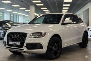 White Audi Q5 2014 in Klaipeda, with an engine capacity of 3.00 L and mileage of 113 thousand km for 14300 €, photo  on AUTOMOTO.COM.LV