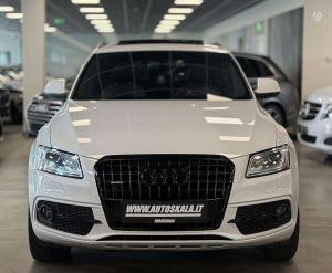 White Audi Q5 2014 in Klaipeda, with an engine capacity of 3.00 L and mileage of 113 thousand km for 14300 €, photo 3 on AUTOMOTO.COM.LV