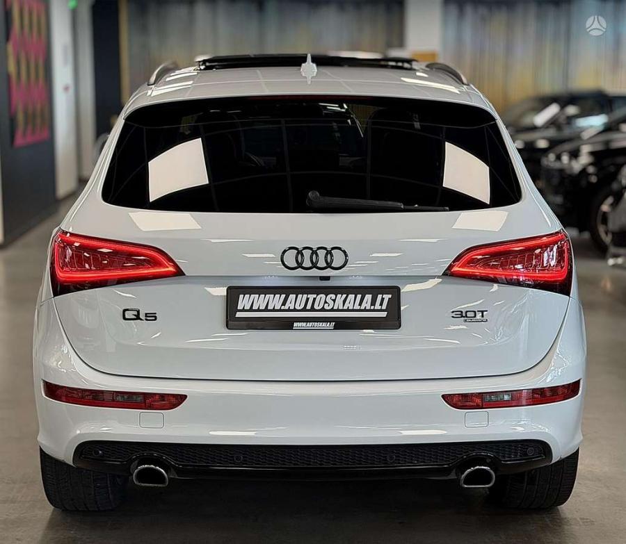 White Audi Q5 2014 in Klaipeda, with an engine capacity of 3.00 L and mileage of 113 thousand km for 14300 €, photo 7 on AUTOMOTO.COM.LV