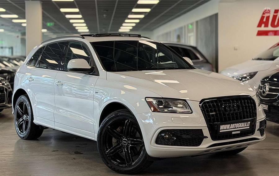 White Audi Q5 2014 in Klaipeda, with an engine capacity of 3.00 L and mileage of 113 thousand km for 14300 €, photo 13 on AUTOMOTO.COM.LV