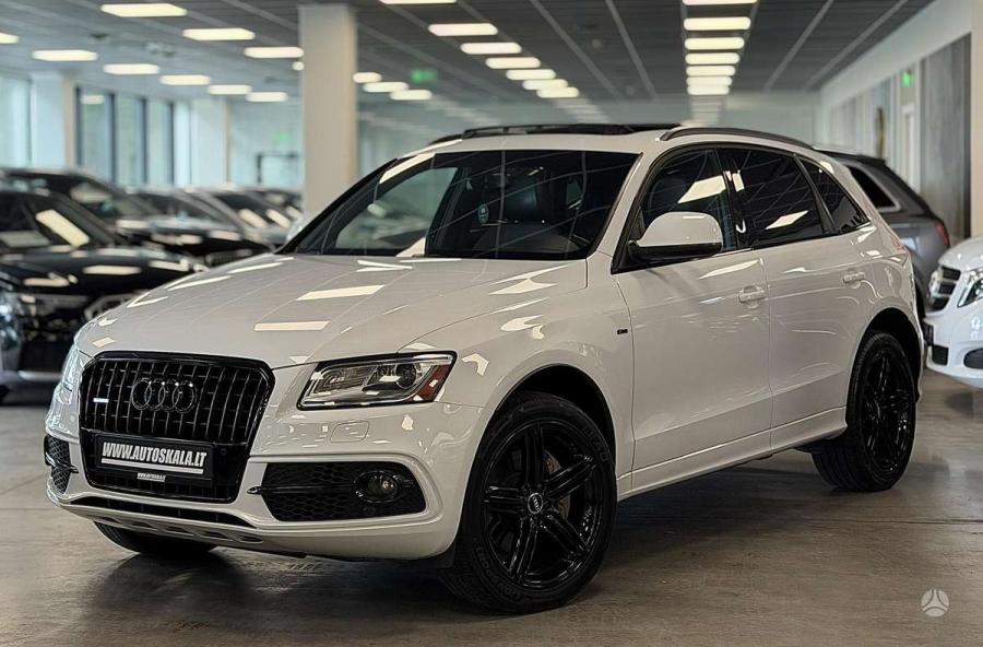 White Audi Q5 2014 in Klaipeda, with an engine capacity of 3.00 L and mileage of 113 thousand km for 14300 €, photo 14 on AUTOMOTO.COM.LV