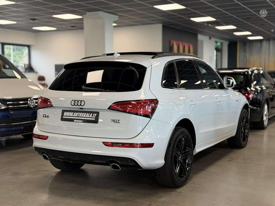 White Audi Q5 2014 in Klaipeda, with an engine capacity of 3.00 L and mileage of 113 thousand km for 14300 €, photo 15 on AUTOMOTO.COM.LV
