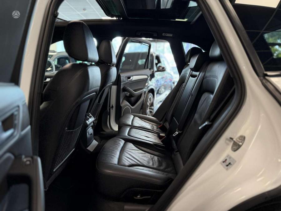 White Audi Q5 2014 in Klaipeda, with an engine capacity of 3.00 L and mileage of 113 thousand km for 14300 €, photo 30 on AUTOMOTO.COM.LV