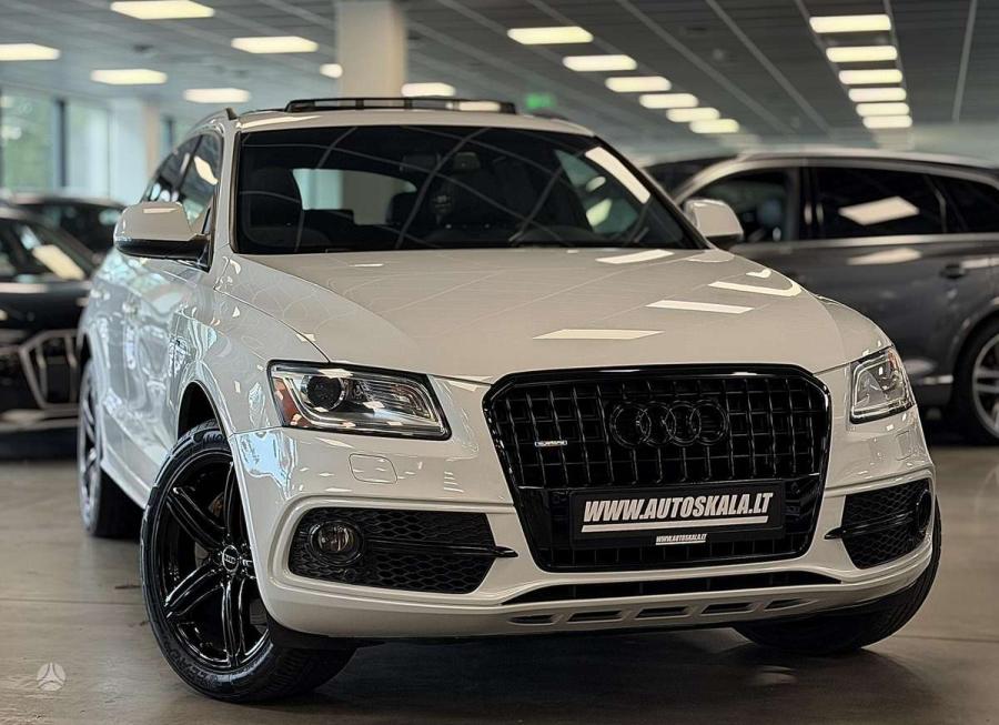 White Audi Q5 2014 in Klaipeda, with an engine capacity of 3.00 L and mileage of 113 thousand km for 14300 €, photo 32 on AUTOMOTO.COM.LV