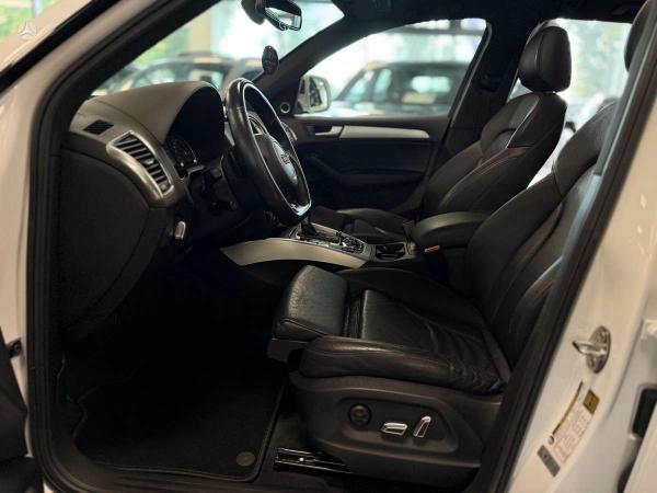 White Audi Q5 2014 in Klaipeda, with an engine capacity of 3.00 L and mileage of 113 thousand km for 14300 €, photo 9 on AUTOMOTO.COM.LV