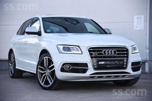White Audi Q5 2014 in Tukums, with an engine capacity of 3.00 L and mileage of 273 thousand km for 15990 €, photo  on AUTOMOTO.COM.LV