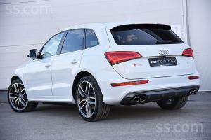 White Audi Q5 2014 in Tukums, with an engine capacity of 3.00 L and mileage of 273 thousand km for 15990 €, photo 3 on AUTOMOTO.COM.LV