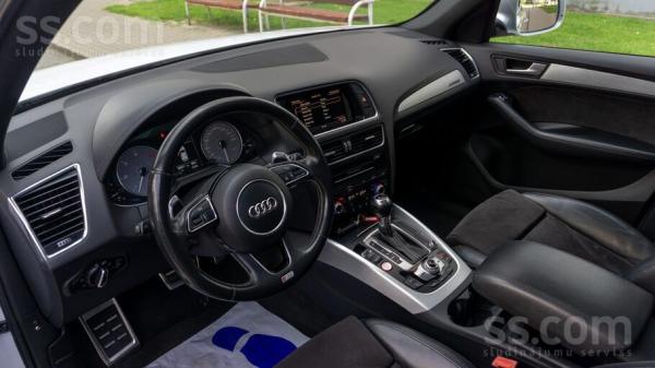 Balts Audi Q5 2014 Rīga, ar dzinēja tilpumu 3.00 L un nobraukumu 300 tūkst. km par 12590 €, foto 11 vietnē AUTOMOTO.COM.LV