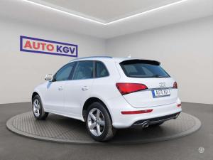 White Audi Q5 2014 in Vilnius, with an engine capacity of 3.00 L and mileage of 283 thousand km for 13699 €, photo 4 on AUTOMOTO.COM.LV