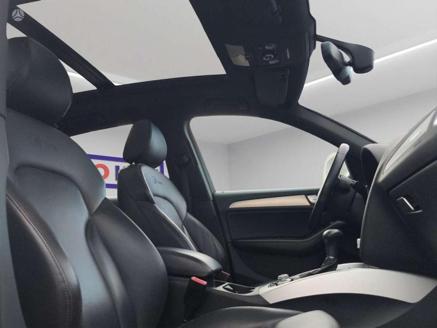 White Audi Q5 2014 in Vilnius, with an engine capacity of 3.00 L and mileage of 283 thousand km for 13699 €, photo 10 on AUTOMOTO.COM.LV