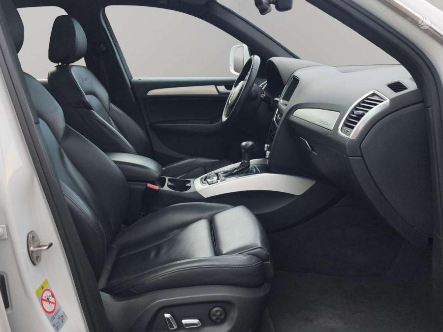 Balts Audi Q5 2014 Viļņa, ar dzinēja tilpumu 3.00 L un nobraukumu 283 tūkst. km par 13699 €, foto 9 vietnē AUTOMOTO.COM.LV