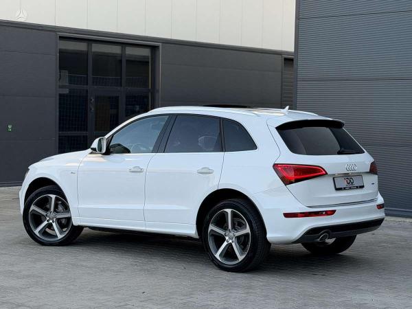 White Audi Q5 2014 in Kaunas, with an engine capacity of 1.97 L and mileage of 118 thousand km for 16990 €, photo 4 on AUTOMOTO.COM.LV
