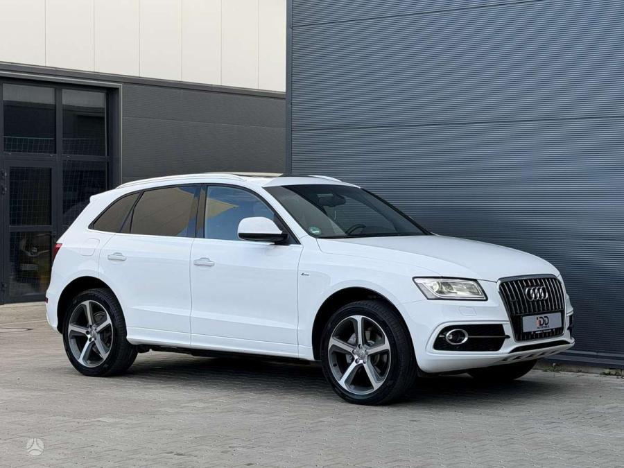 Balts Audi Q5 2014 Kauņa, ar dzinēja tilpumu 1.97 L un nobraukumu 118 tūkst. km par 16990 €, foto 7 vietnē AUTOMOTO.COM.LV