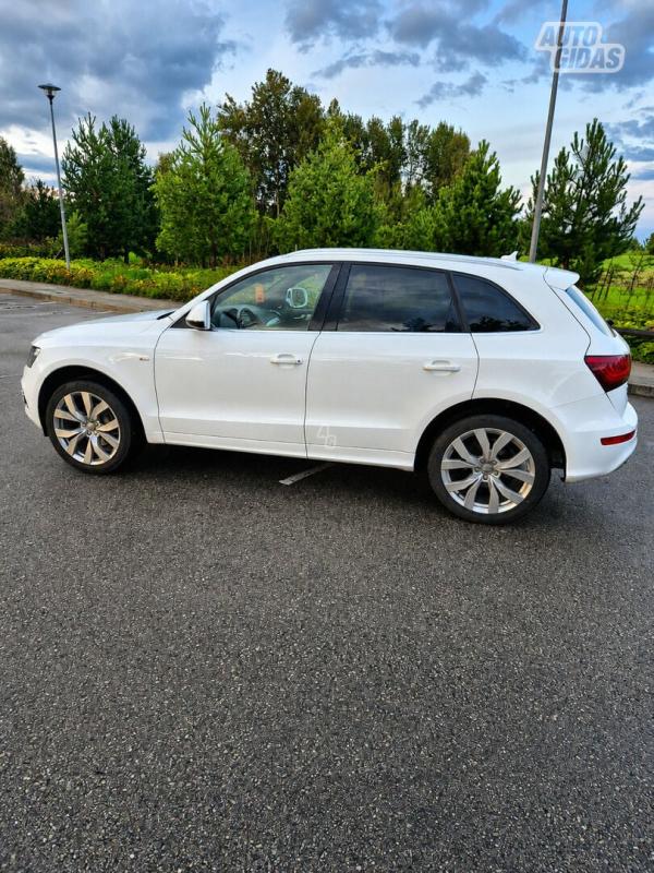 White Audi Q5 2014 in Utena, with an engine capacity of 2.00 L and mileage of 203 thousand km for 12500 €, photo 6 on AUTOMOTO.COM.LV