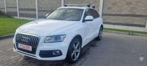 White Audi Q5 2014 in Vilnius, with an engine capacity of 2.97 L and mileage of 238 thousand km for 9999 €, photo 6 on AUTOMOTO.COM.LV