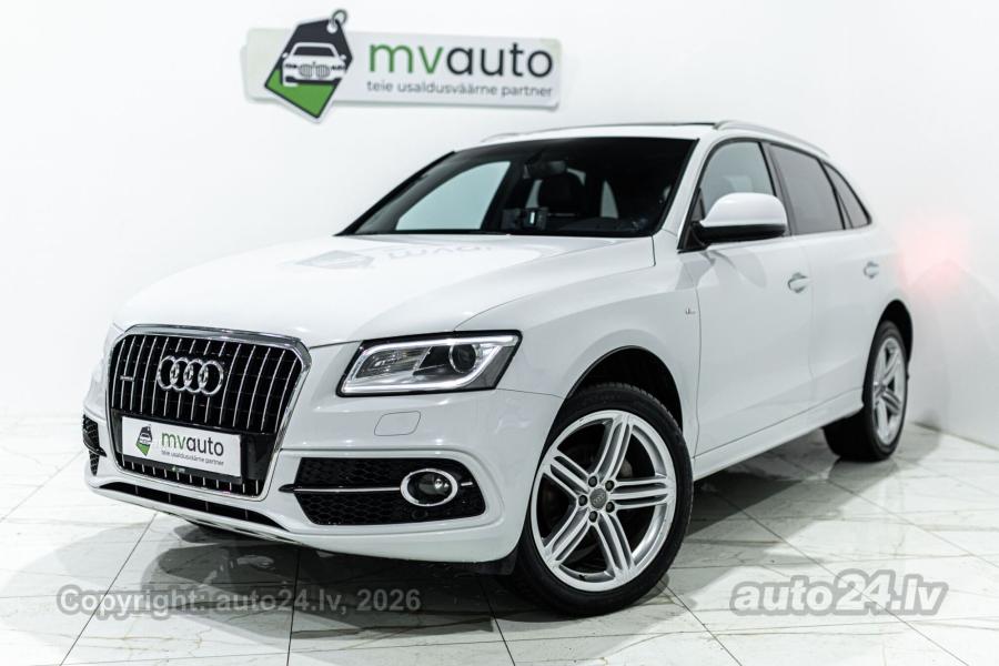 Balts Audi Q5 2014 Tallina, ar dzinēja tilpumu 2.00 L un nobraukumu 125 tūkst. km par 13990 €, foto 4 vietnē AUTOMOTO.COM.LV