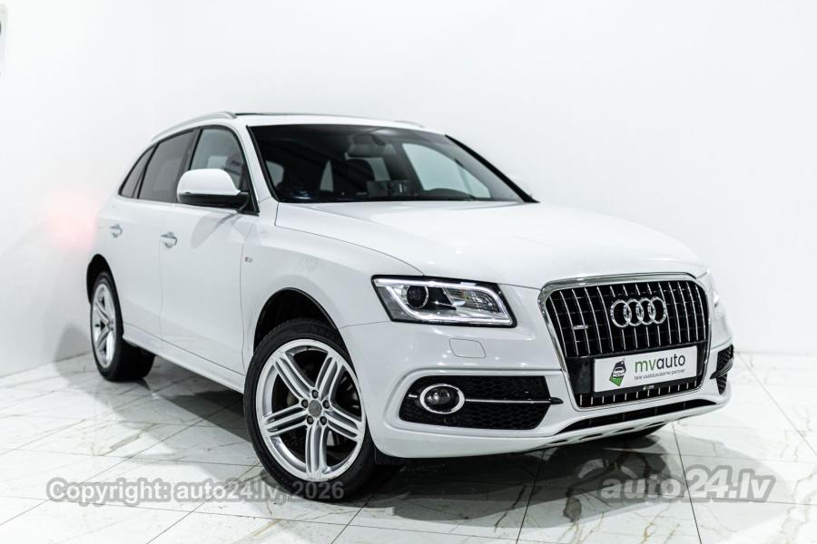 Balts Audi Q5 2014 Tallina, ar dzinēja tilpumu 2.00 L un nobraukumu 125 tūkst. km par 13990 €, foto 6 vietnē AUTOMOTO.COM.LV