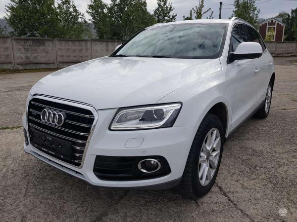 Audi Q5 2014 in Siauliai on AUTOMOTO.COM.LV White Audi Q5 2014 in Siauliai, with an engine capacity of 1.97 L and mileage of 300 thousand km for 9700 β¬, photo 4 on AUTOMOTO.COM.LV