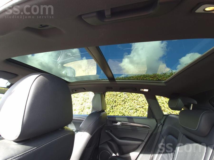 White Audi Q5 2014 in Bauska, with an engine capacity of 3.00 L and mileage of 283 thousand km for 15200 €, photo 16 on AUTOMOTO.COM.LV