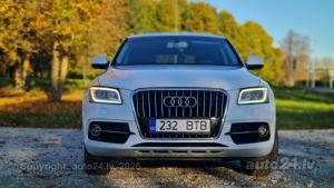Balts Audi Q5 2014 Mardu, ar dzinēja tilpumu 2.00 L un nobraukumu 227 tūkst. km par 11500 €, foto  vietnē AUTOMOTO.COM.LV