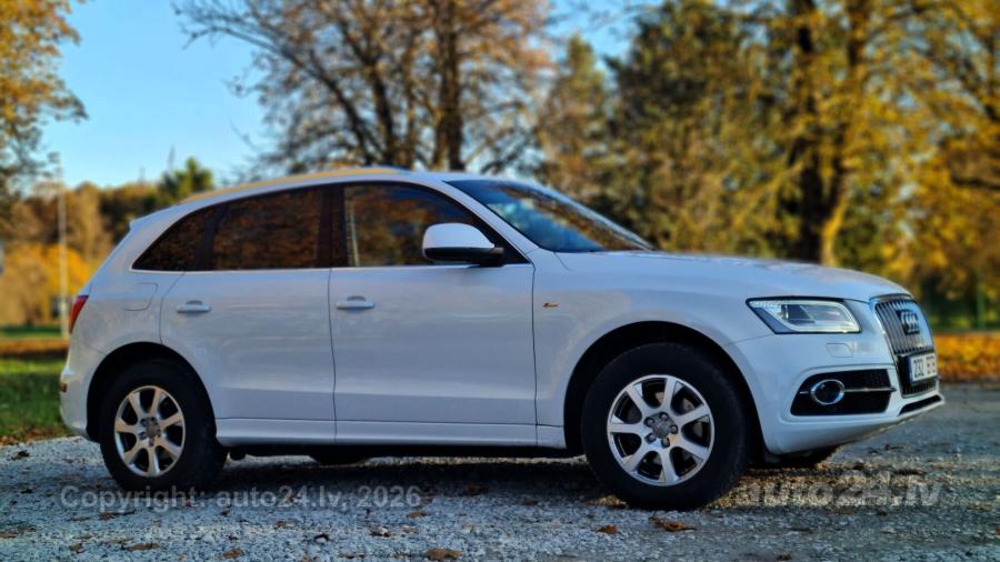 Balts Audi Q5 2014 Mardu, ar dzinēja tilpumu 2.00 L un nobraukumu 227 tūkst. km par 11500 €, foto 3 vietnē AUTOMOTO.COM.LV