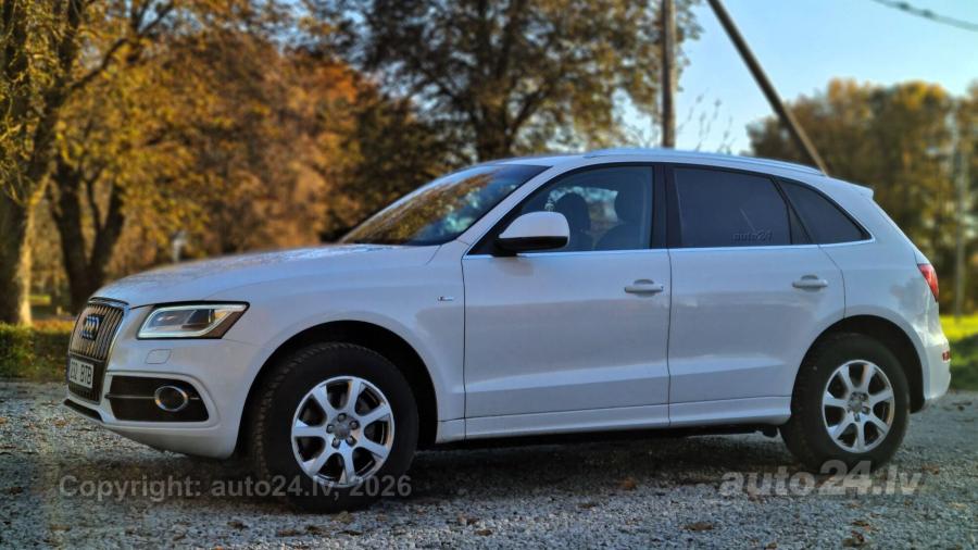 Balts Audi Q5 2014 Mardu, ar dzinēja tilpumu 2.00 L un nobraukumu 227 tūkst. km par 11500 €, foto 17 vietnē AUTOMOTO.COM.LV