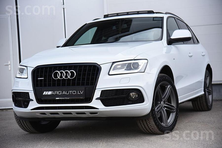 Balts Audi Q5 2015 Tukums, ar dzinēja tilpumu 2.00 L un nobraukumu 223 tūkst. km par 14990 €, foto 3 vietnē AUTOMOTO.COM.LV