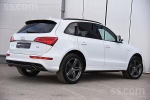 Balts Audi Q5 2015 Tukums, ar dzinēja tilpumu 2.00 L un nobraukumu 223 tūkst. km par 14990 €, foto 4 vietnē AUTOMOTO.COM.LV