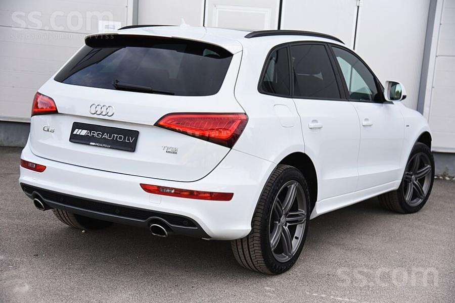 Balts Audi Q5 2015 Tukums, ar dzinēja tilpumu 2.00 L un nobraukumu 223 tūkst. km par 14990 €, foto 5 vietnē AUTOMOTO.COM.LV