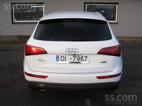 White Audi Q5 2015 in Riga, with an engine capacity of 2.00 L and mileage of 0 thousand km for 14350 €, photo 6 on AUTOMOTO.COM.LV
