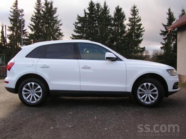 White Audi Q5 2015 in Riga, with an engine capacity of 2.00 L and mileage of 0 thousand km for 14350 €, photo 7 on AUTOMOTO.COM.LV