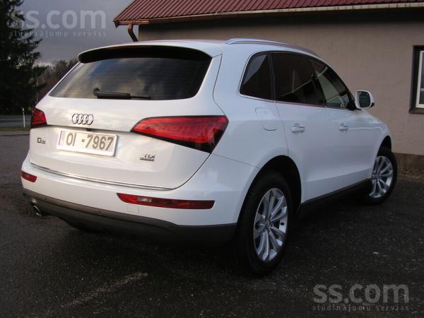 White Audi Q5 2015 in Riga, with an engine capacity of 2.00 L and mileage of 0 thousand km for 14350 €, photo 10 on AUTOMOTO.COM.LV