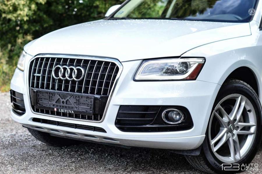 White Audi Q5 2015 in Kretinga, with an engine capacity of 2.00 L and mileage of 124 thousand km for 12999 €, photo 2 on AUTOMOTO.COM.LV