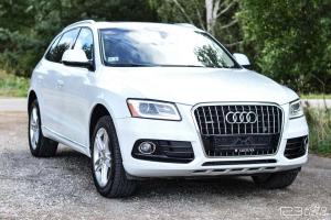 White Audi Q5 2015 in Kretinga, with an engine capacity of 2.00 L and mileage of 124 thousand km for 12999 €, photo 4 on AUTOMOTO.COM.LV
