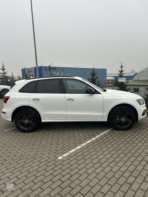 White Audi Q5 2015 in Klaipeda, with an engine capacity of 3.00 L and mileage of 180 thousand km for 13200 €, photo 2 on AUTOMOTO.COM.LV