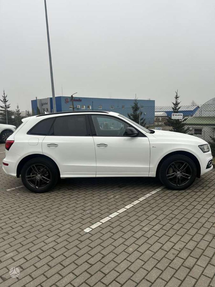 White Audi Q5 2015 in Klaipeda, with an engine capacity of 3.00 L and mileage of 180 thousand km for 13200 €, photo 2 on AUTOMOTO.COM.LV