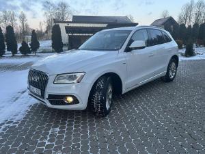 White Audi Q5 2015 in Kedainiai, with an engine capacity of 1.98 L and mileage of 220 thousand km for 12000 €, photo  on AUTOMOTO.COM.LV