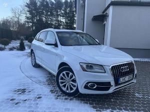 White Audi Q5 2015 in Kedainiai, with an engine capacity of 1.98 L and mileage of 220 thousand km for 12000 €, photo 4 on AUTOMOTO.COM.LV