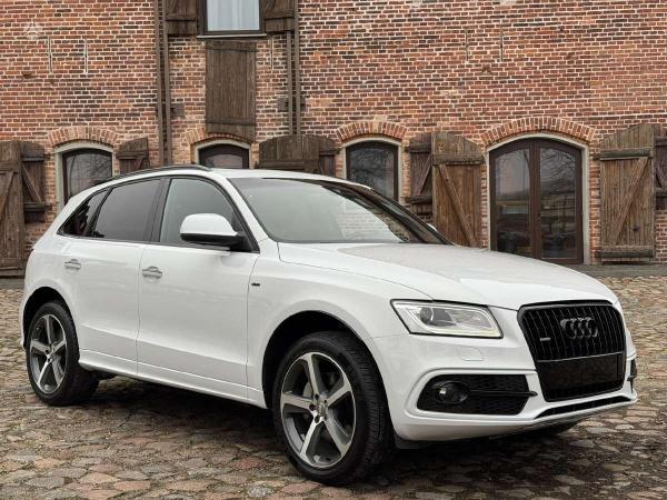 Balts Audi Q5 2015 Klaipėda, ar dzinēja tilpumu 3.00 L un nobraukumu 177 tūkst. km par 15200 €, foto 1 vietnē AUTOMOTO.COM.LV