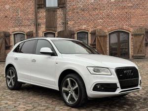 White Audi Q5 2015 in Klaipeda, with an engine capacity of 3.00 L and mileage of 177 thousand km for 15200 €, photo  on AUTOMOTO.COM.LV