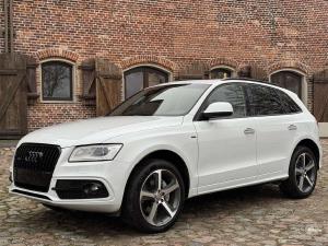 White Audi Q5 2015 in Klaipeda, with an engine capacity of 3.00 L and mileage of 177 thousand km for 15200 €, photo 3 on AUTOMOTO.COM.LV