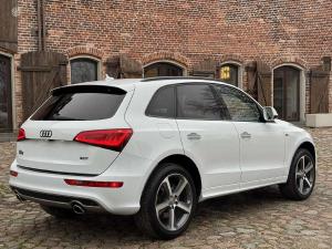 White Audi Q5 2015 in Klaipeda, with an engine capacity of 3.00 L and mileage of 177 thousand km for 15200 €, photo 4 on AUTOMOTO.COM.LV