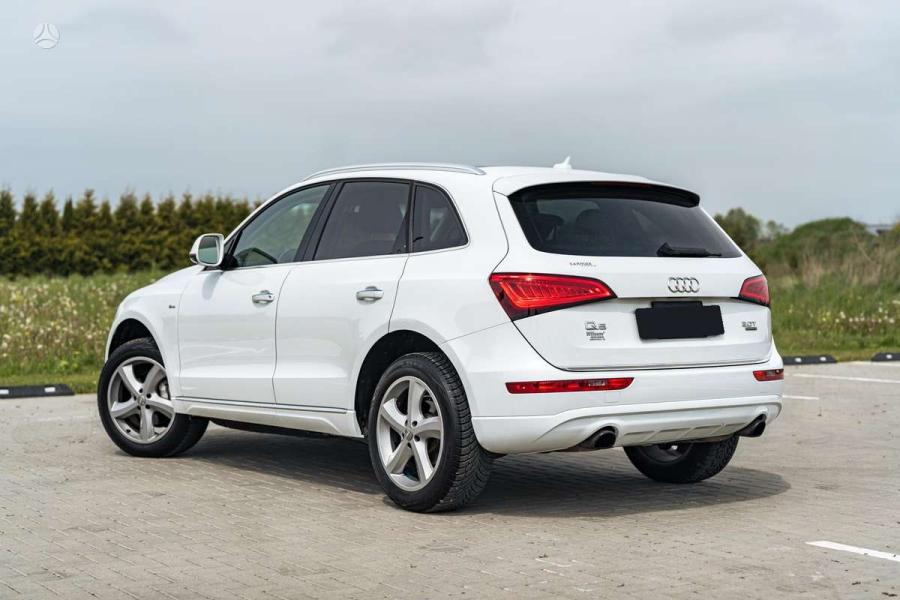 White Audi Q5 2015 in Klaipeda, with an engine capacity of 2.00 L and mileage of 156 thousand km for 12999 €, photo 19 on AUTOMOTO.COM.LV