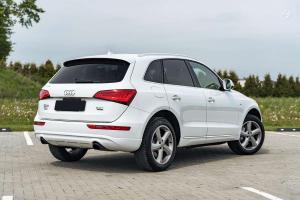 White Audi Q5 2015 in Klaipeda, with an engine capacity of 2.00 L and mileage of 156 thousand km for 12989 €, photo 17 on AUTOMOTO.COM.LV