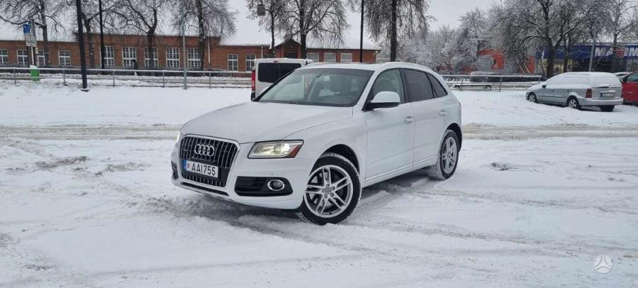 Balts Audi Q5 2015 Alīta, ar dzinēja tilpumu 2.97 L un nobraukumu 153 tūkst. km par 17550 €, foto 1 vietnē AUTOMOTO.COM.LV